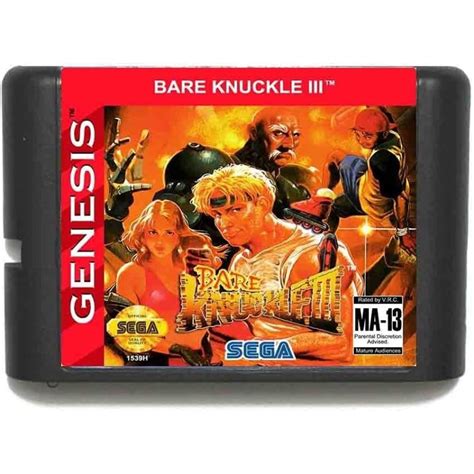 Bare Knuckle Iii Sega Mega Drive Genesis