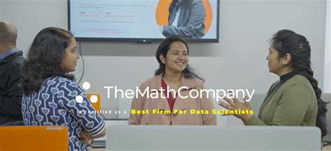 Themathcompany Is Certified As A Best Firm For Data Scientists