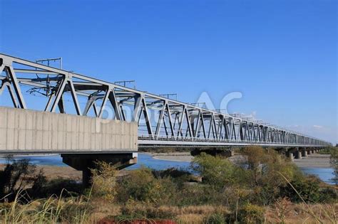 天竜川の鉄橋 No 3049472｜写真素材なら「写真ac」無料（フリー）ダウンロードok