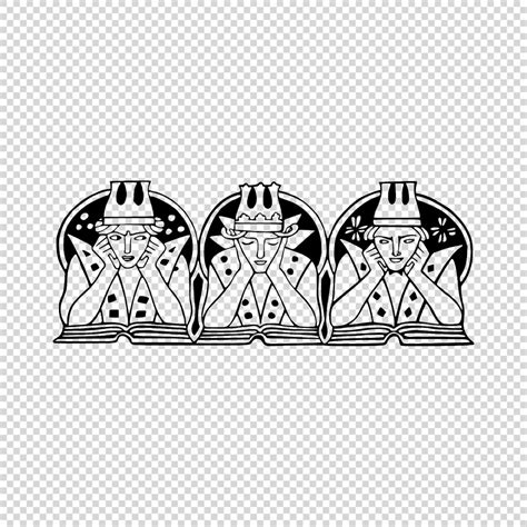 Three Figures On Open Books Design Vector TofuJoe