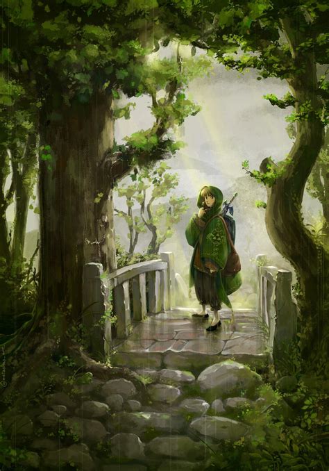 [botw] The Hero Of The Wild On His Way To A New Adventure R Zelda