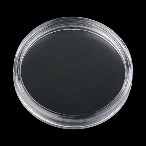 PCS MM COIN Cases Capsules Holder Applied Clear Plastic Round Storage Boxes
