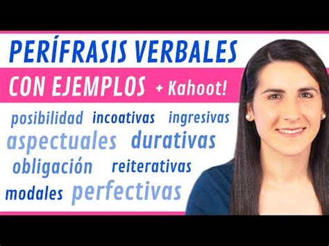 Ejemplos de Perífrasis Aprende a utilizarlas correctamente NudoHome