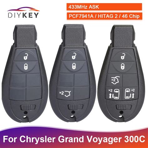 DIYKEY Smart Remote Fobik Car Key 2 3 5 Button Grandado