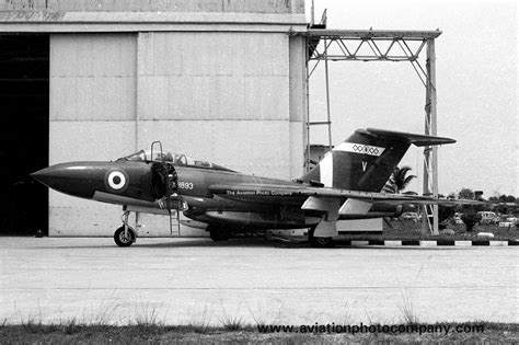 Raf 64 Squadron Gloster Javelin Faw 9 Xh893 V At Raf Tengah 1965