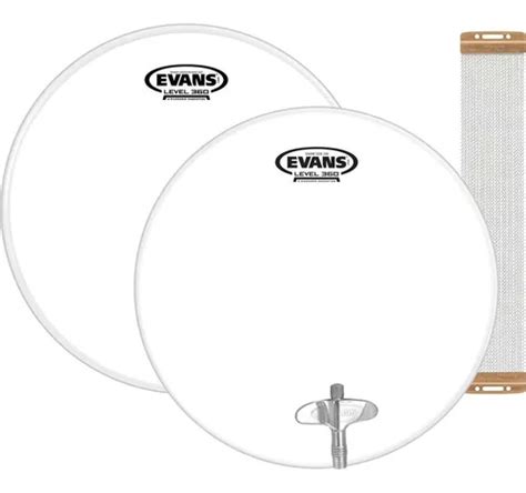 Paquete Makeover De Tarola Evans Snare Drum Power Pack Mercadolibre