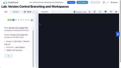 Lab Solution Version Control Branching And Workspaces Kodekloud Notes