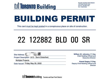 Building Permit Application Process