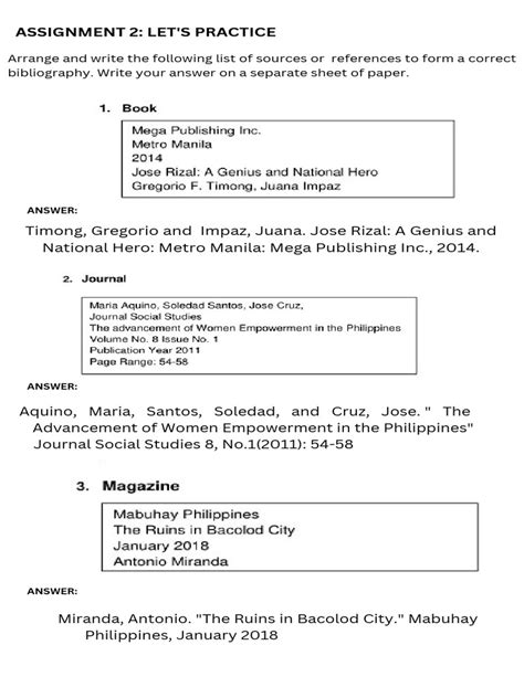 English Assignment Pdf