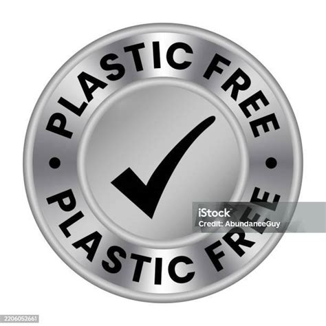 실버 메탈 플라스틱 무료 절연 라운드 스탬프 스티커 체크 마크 벡터 일러스트 레이 션과 함께 기호 0명에 대한 스톡 벡터 아트 및 기타 이미지 Istock