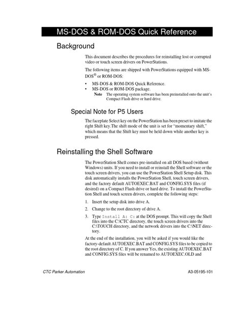 dos command qr pdf dos computer engineering