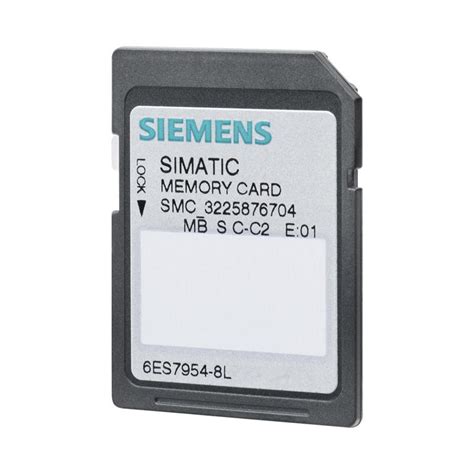 Siemens Simatic Memory Card 4mb 6es7954 8lc02 Automation24
