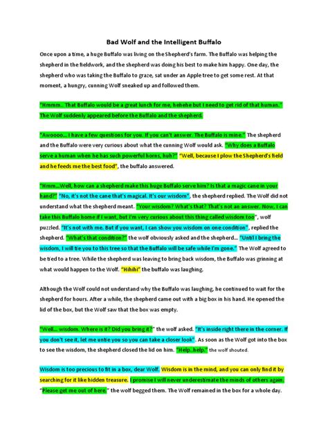 Bad Wolf And The Intelligent Buffalo 2 Pdf