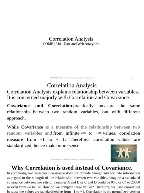 Lecturer Correlation Analysis Pdf Covariance Statistical Analysis