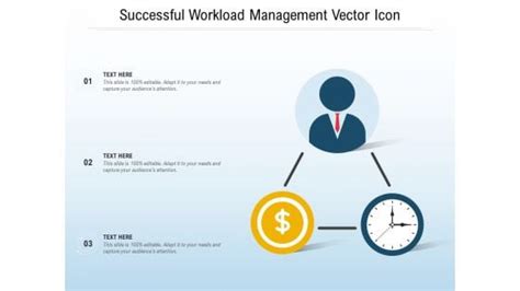 Successful Workload Management Vector Icon Powerpoint Templates Slides And Graphics