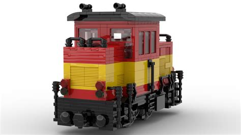 Lego Moc Locomotive Čd Baureihe 704 Moc By Mimi68 Rebrickable