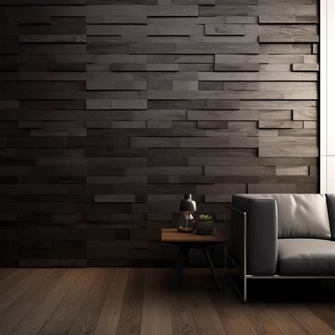 8x18 3d Natural Red Oak Wooden Brick Wall Panel In 6 Different Color