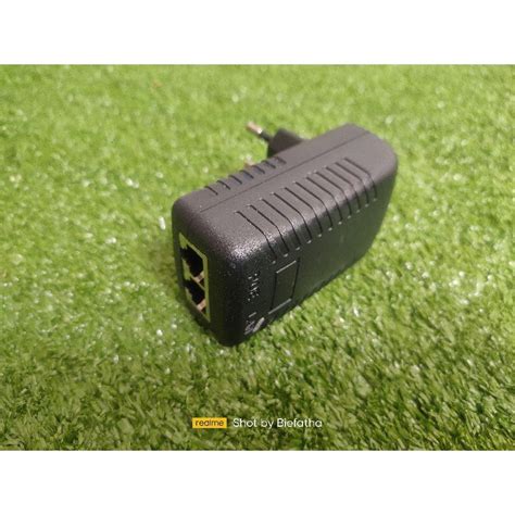 Jual Adaptor Poe 12v 1a 2a Untuk Htb Netlink Totolink Tplink Media Converter Shopee Indonesia