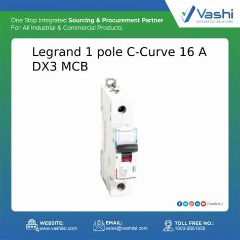 Legrand 1 Pole C Curve 16 A DX3 MCB At 420 08 In Thane ID 26067997248