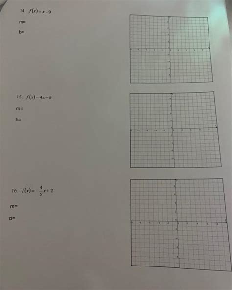 solved 11 f x −5x 10 note select vour own values for x