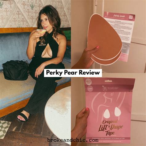 My Review Of Perky Pear The Original Lift And Shape Tape Broke And Chic