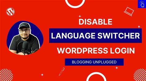 How To Disable Language Switcher On Wordpress Login Using Code Wordpress Tutorial Youtube