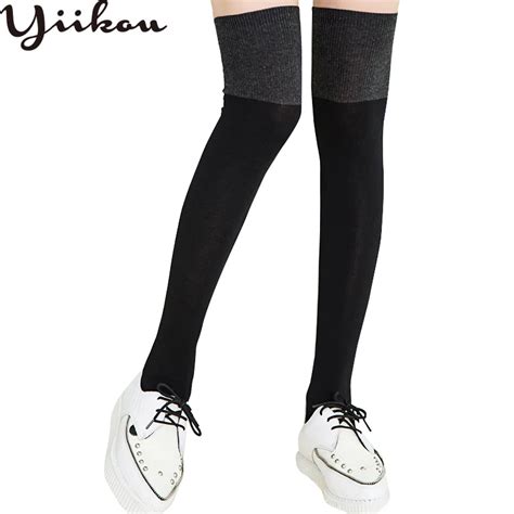 Female Autumn And Winter Over The Knee Stockings Womens Fashion Korean