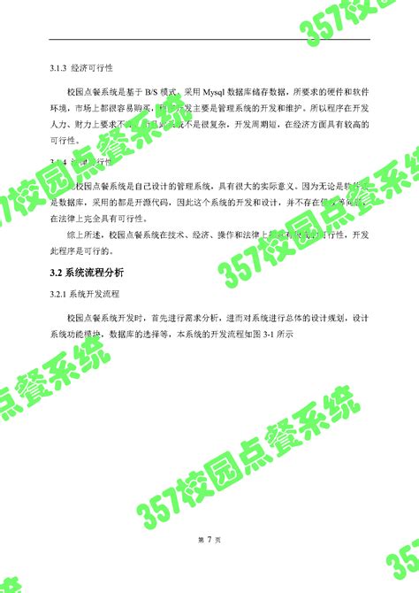 校园点餐系统（程序文档模板） Csdn博客