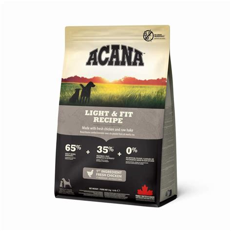 【アウトレット★ジッパー不良】アカナ ライト＆フィットレシピ（全犬種 成犬用） 2kg 【ドッグフード】【正規品】 Akana 11 3
