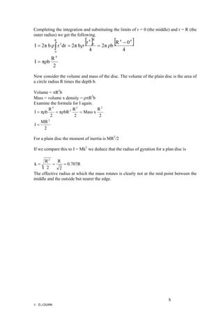 Free Study Calculation Of Inertia PDF