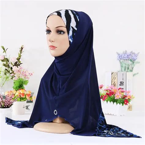 2017 New Women Fashion Leopard Pattern Muslim Patchwork Hijab Pashmina