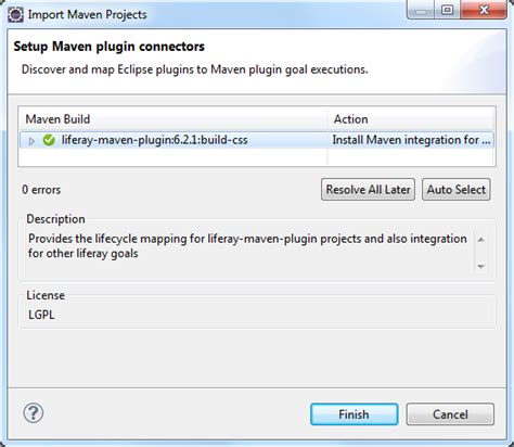Setting Up Liferay Maven Facets In Existing Liferay Maven Plugin