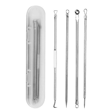 Jinhua058 Pimple Popper Tool Kit With Comedone Extractor Milia Removal