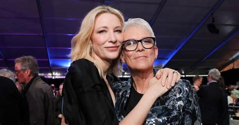 Jamie Lee Curtis Saves Cate Blanchett From Wardrobe Malfunction Eritvnews