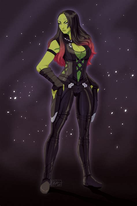 Lady Gamora Guardians Of The Galaxy Know Your Meme