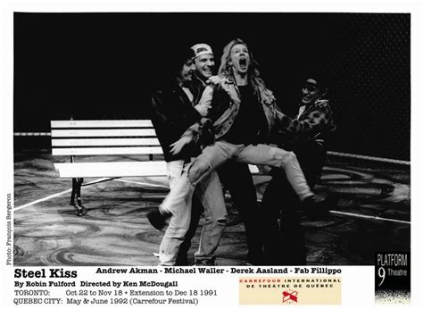 Derek Aasland Actor In Steel Kiss Directed By Ken Mcdougall