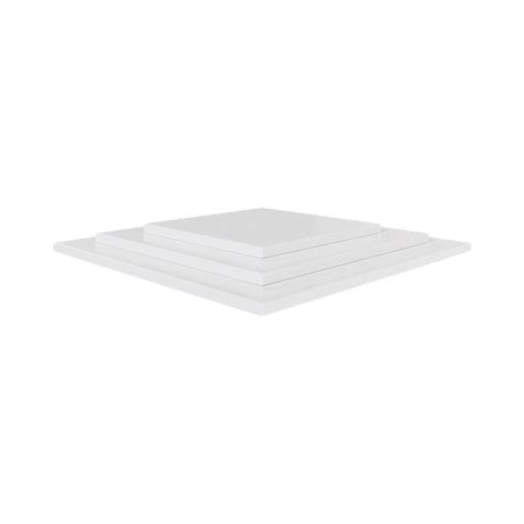 C4D立体白色展