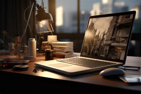 Computer Device And Its Peripheral Gadgets Premium Ai Generated Image