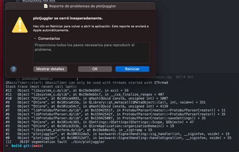 Segmentation Fault On Exit M1 Chipset · Issue 560 · Facontidavide
