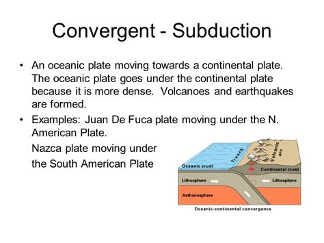 Tectonic Plates Moving Towards Each Other