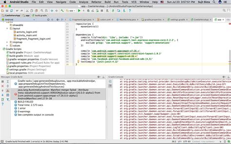 Android Facebook Integration Error With Gradle Stack Overflow
