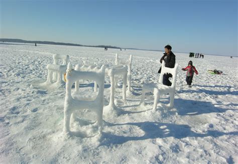 Ice And Snow Furniture By Hongtao Zhou