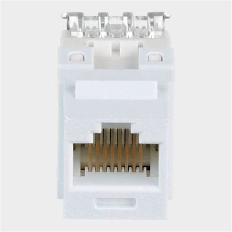 Panduit NetKey Punchdown Jack Module Modular Insert RJ 45 White ZENTECH Support Technology