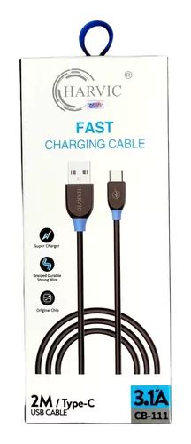 Cable Carga Rápida Tipo C Micro Usb 2 Metros Cuotas sin interés