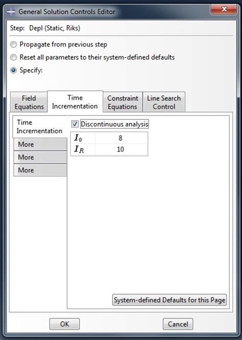 How To Solve Disconvergence In Abaqus Researchgate