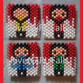Mortal Kombat Chibi Kandi Cuffs By RivetGiRL Kandi Photos On Kandi Patterns