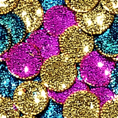 Small Multicolor Sequins Graphic · Creative Fabrica