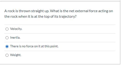 Answered A Rock Is Thrown Straight Up What Is Bartleby