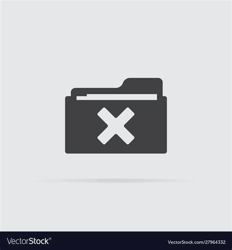 delete icon grey