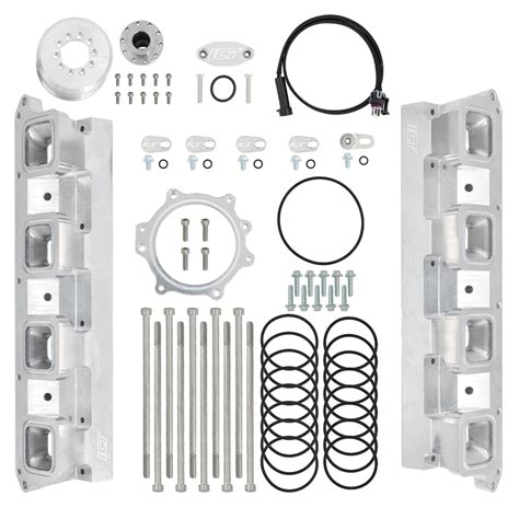 Hellcat Supercharger To Ls Cathedral Head Adapter Kit Ict Billet
